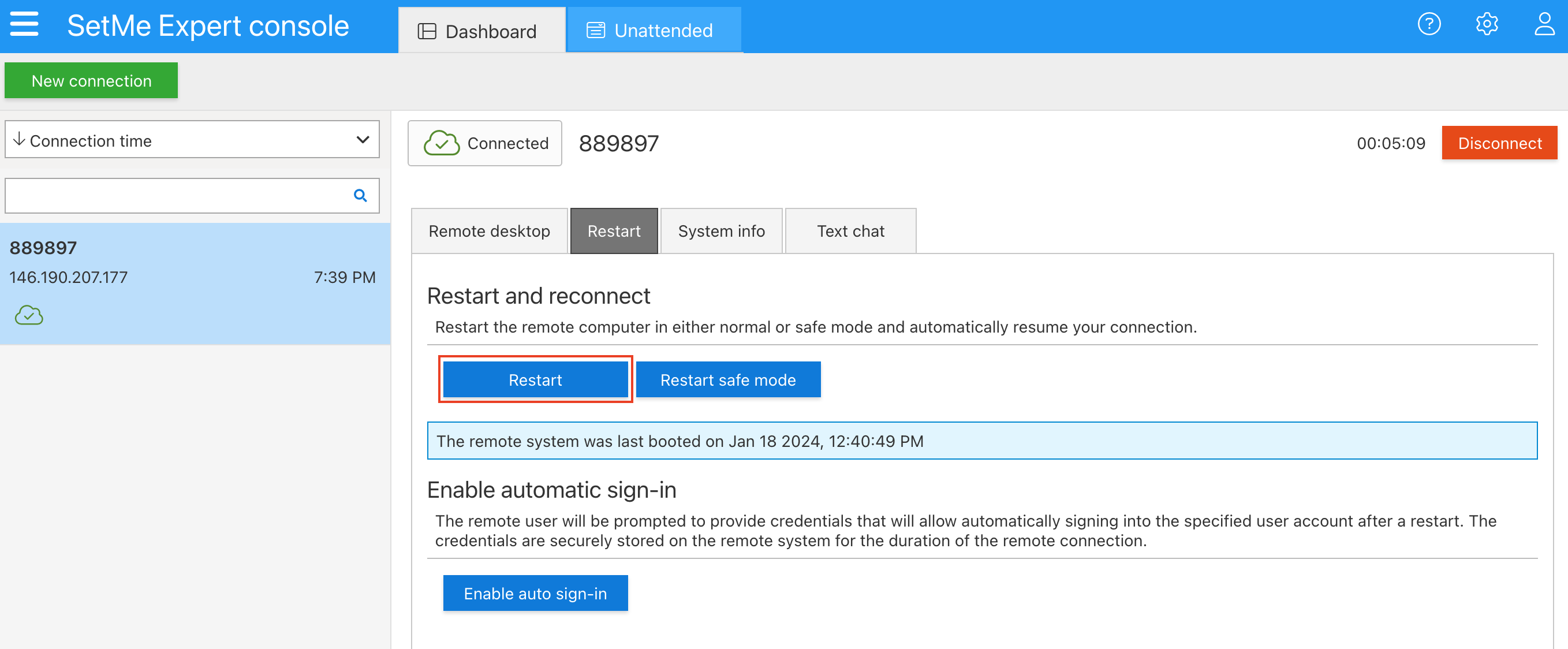 Automatically Reconnect To The Remote Computer After Reboot Sleep Or Shutdown Setme Help Center 0606
