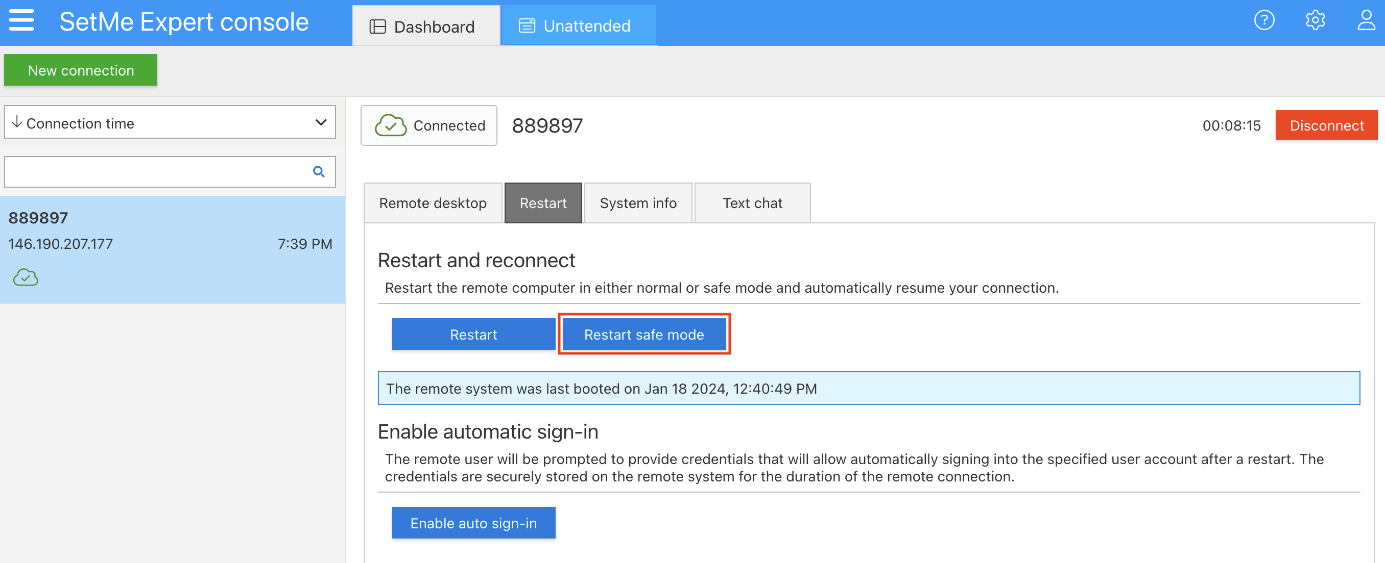 Automatically Reconnect To The Remote Computer After Reboot Sleep Or Shutdown Setme Help Center